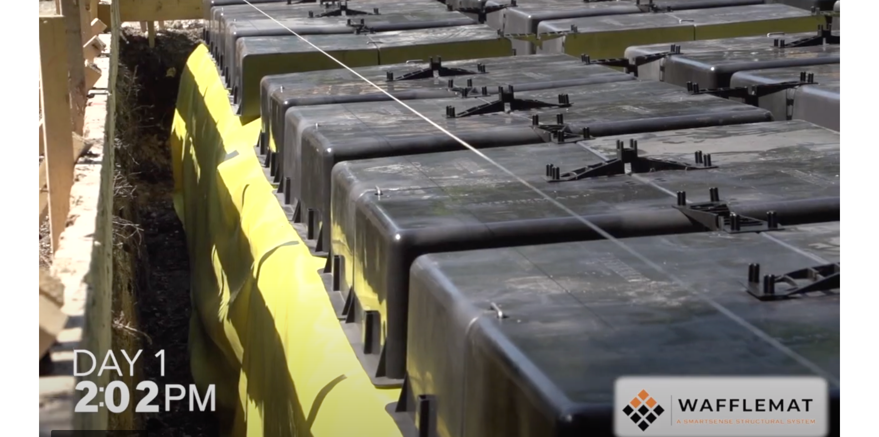 Wafflemat Installation – Wafflemat Foundation Systems